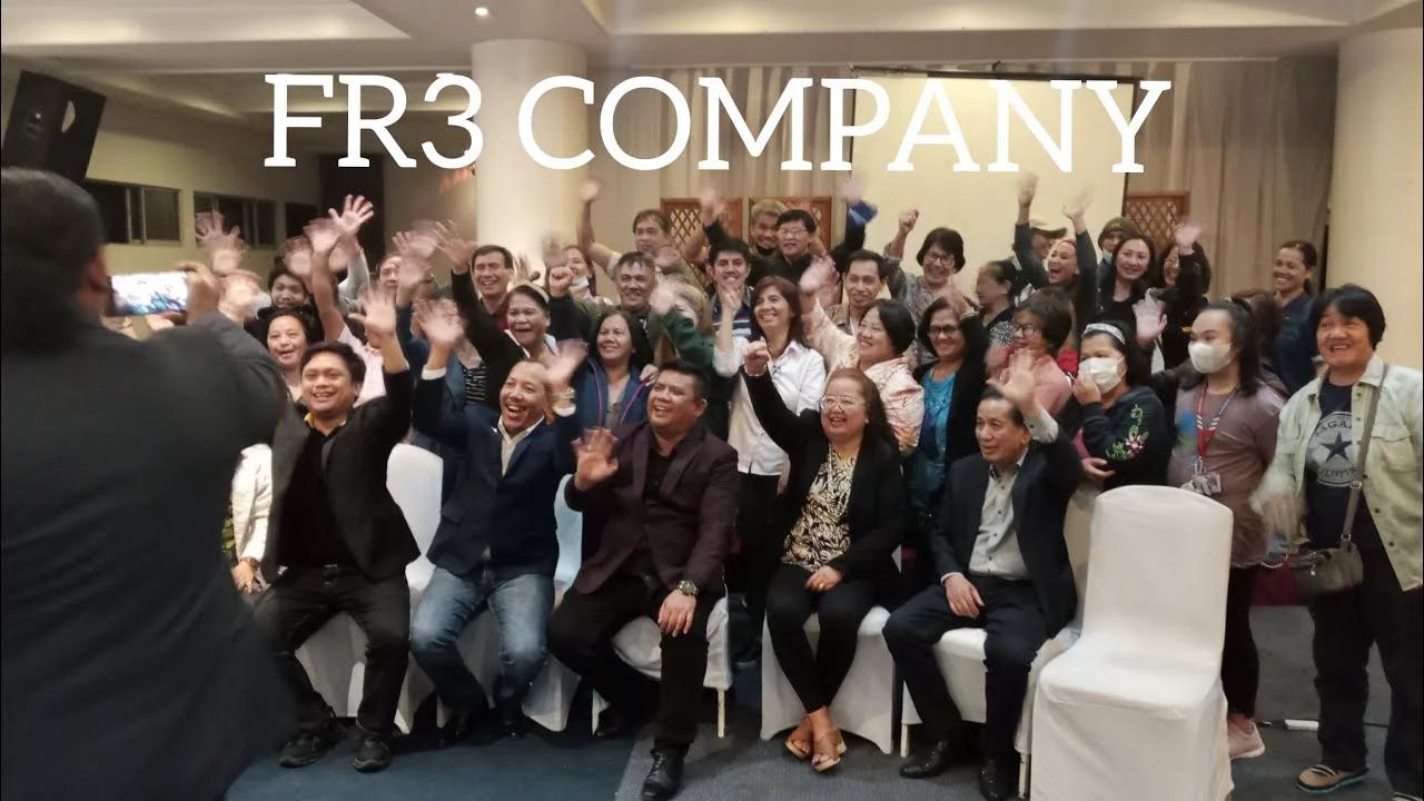 The RF3 founder motivational speech's at Baguio City