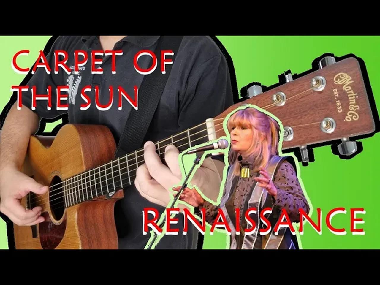 Como tocar CARPET OF THE SUN (Renaissance) - Aula completa + PDF