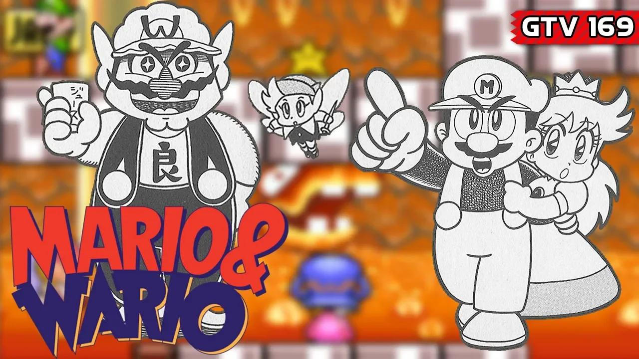 The Manga Adventures Mario and Wario! Peach, Yoshi, Luigi and the Fairy ...