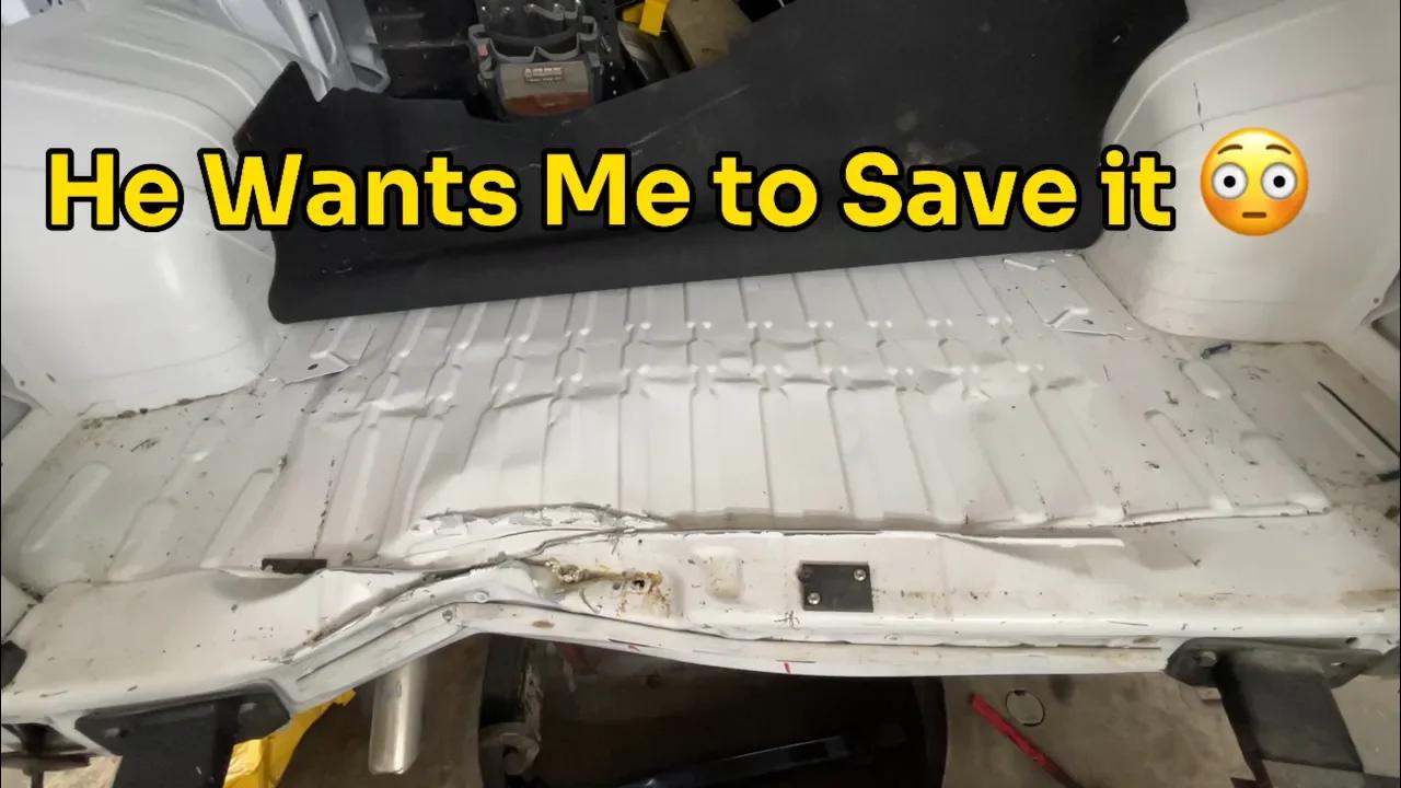 Rebuilding a Smashed Ram Promaster! Can we Save The Floor?