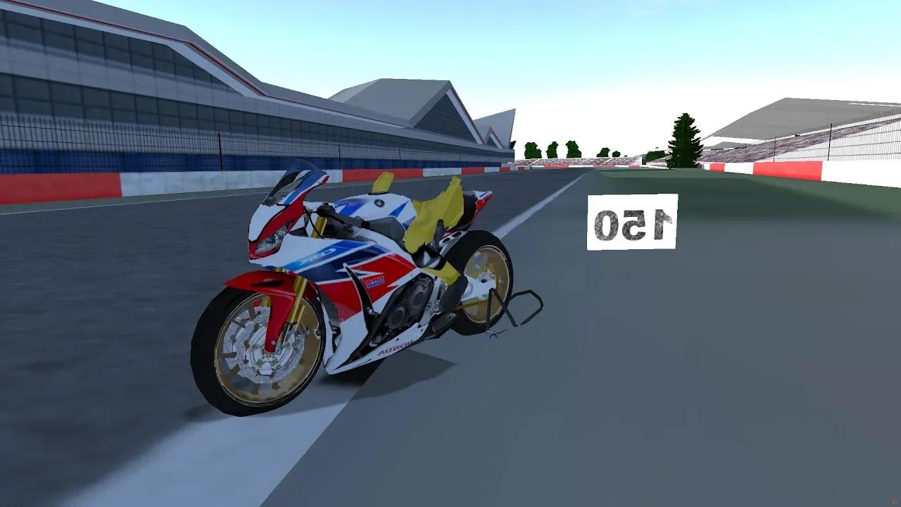 They put a working motorcycle inside a flight simulator