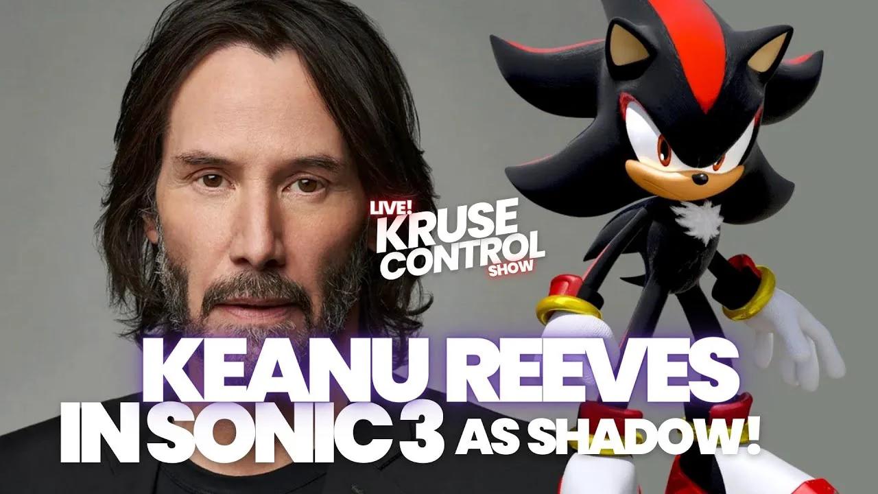 Keanu Reeves is Shadow "The Hedgehog!"