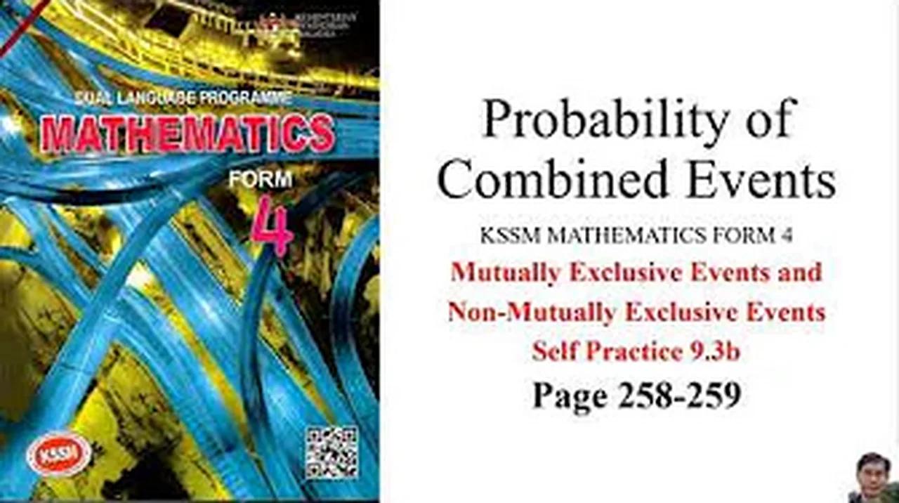 Self Practice 9.3b (Probability of Combined Events)