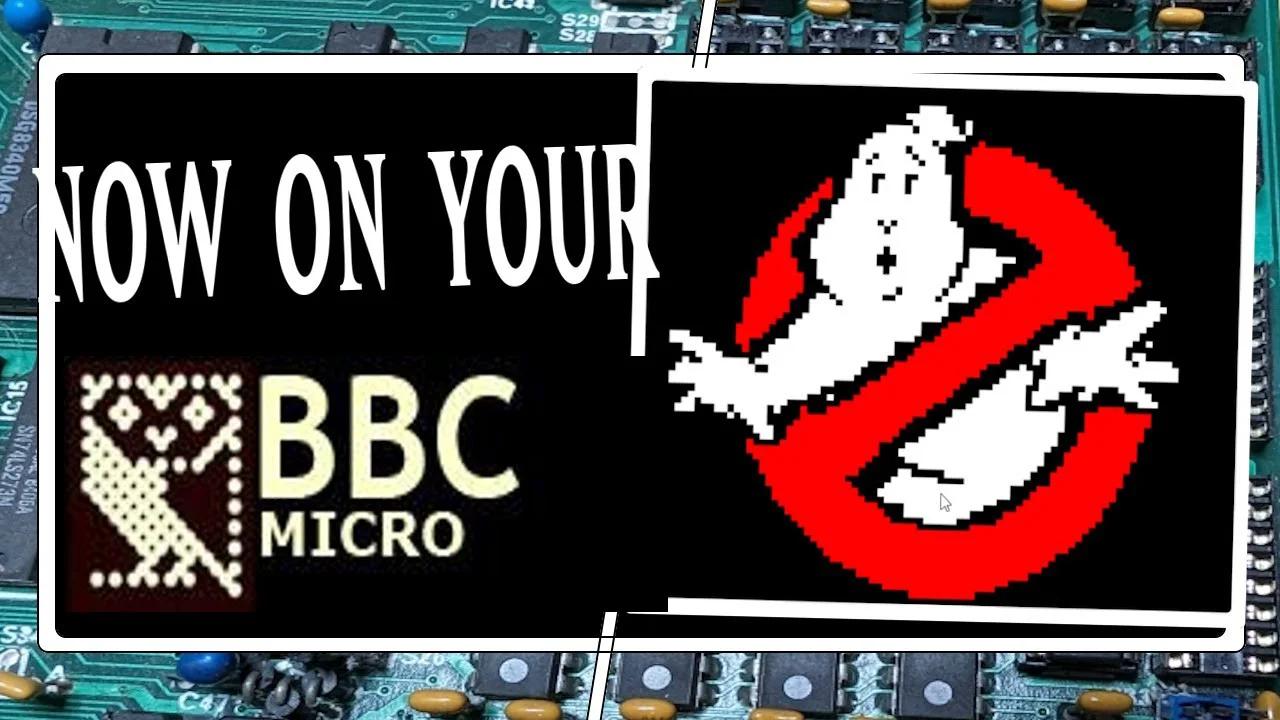 Ghostbusters on the BBC Micro