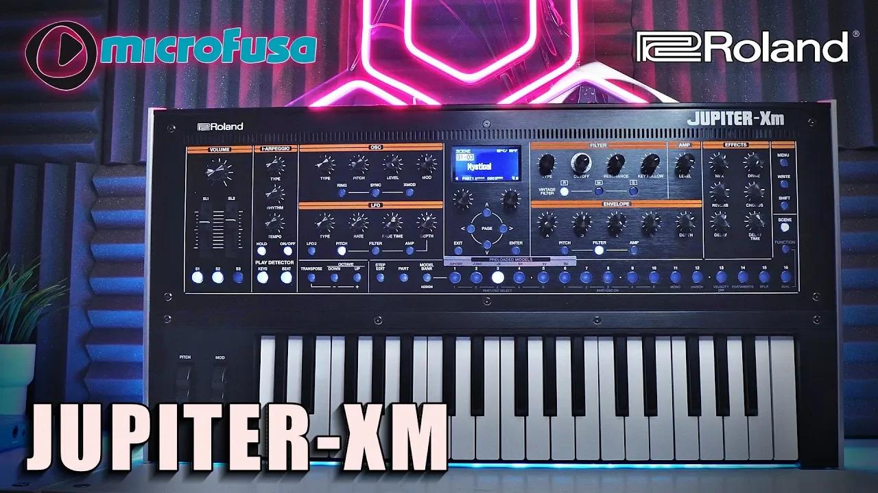 💥ROLAND JUPITER Xm 💥 - Sintetizador - Review Rápida - Algunos Presets y ...
