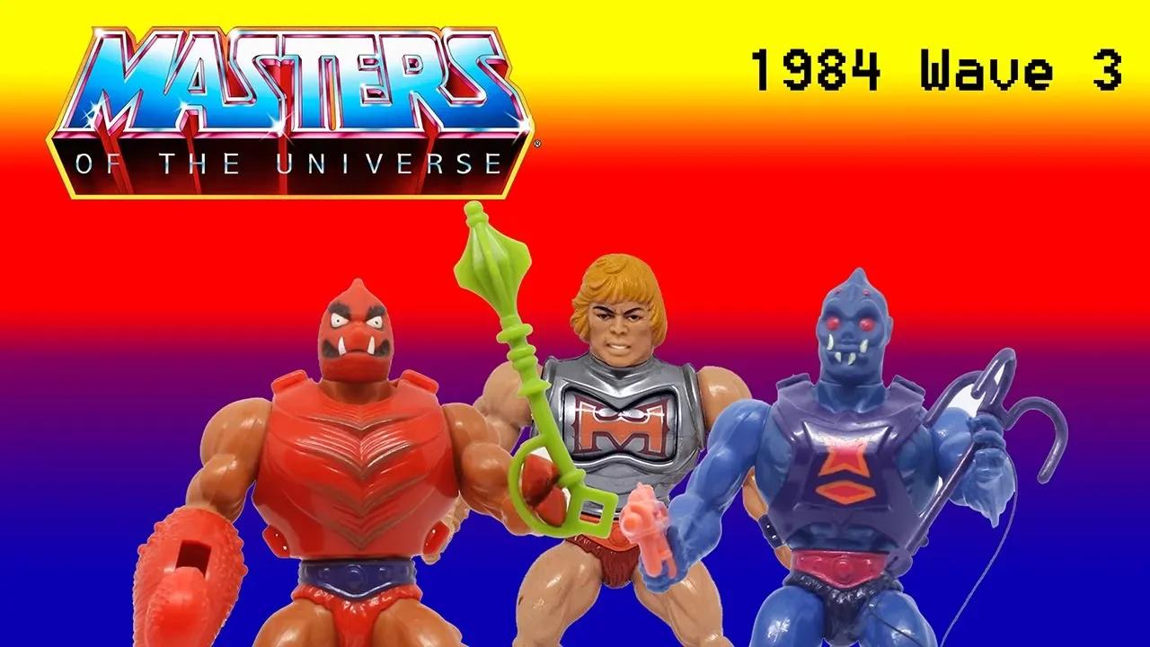 Masters of the universe - motu 1984 - Wave 3