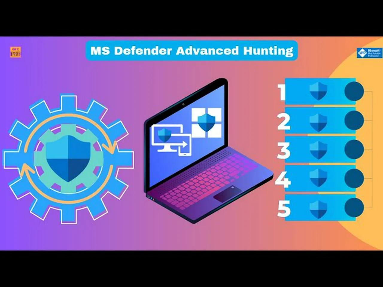 MS Defender Advanced Hunting using KQL Queries