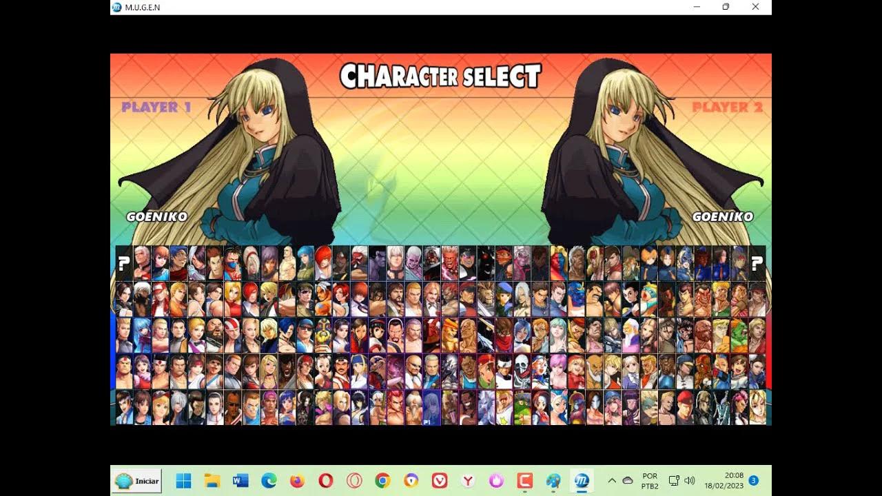 Goeniko In CVS Style Adapted for Capcom Vs SNK Evolution Kore