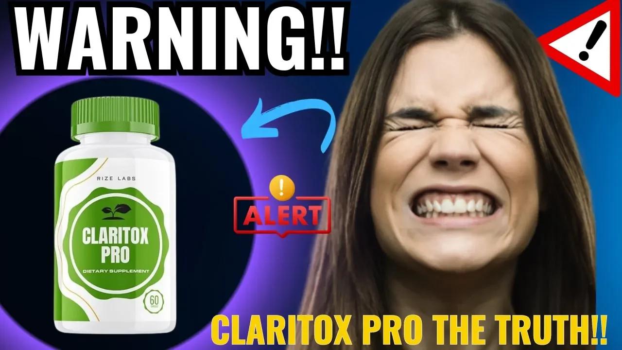 CLARITOX PRO. Claritox Pro Review. ⚠️[WARNING NOTICE 2024]⚠️ Claritox ...