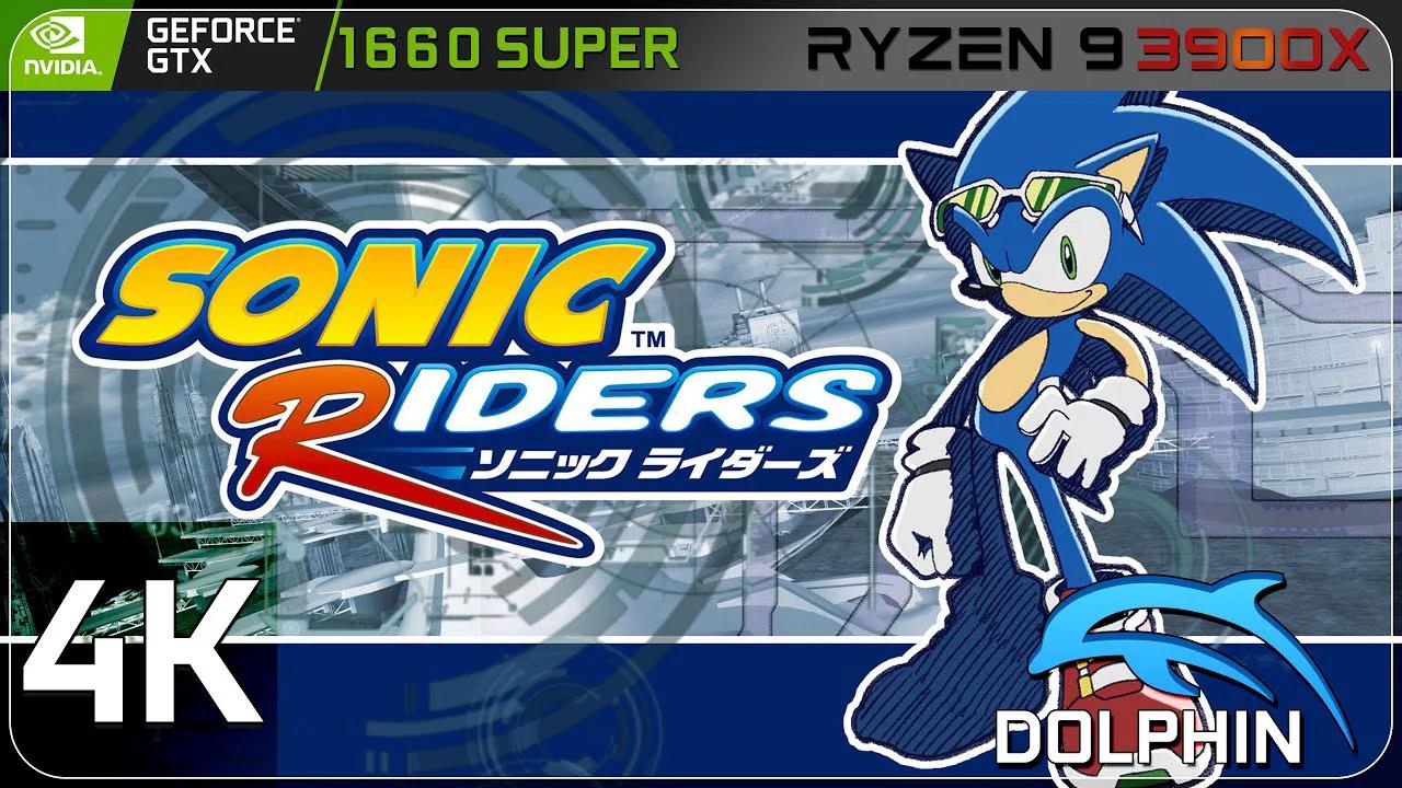 Sonic Riders 4K60 with HD Texture Pack Dolphin 5.0 PC Gameplay
