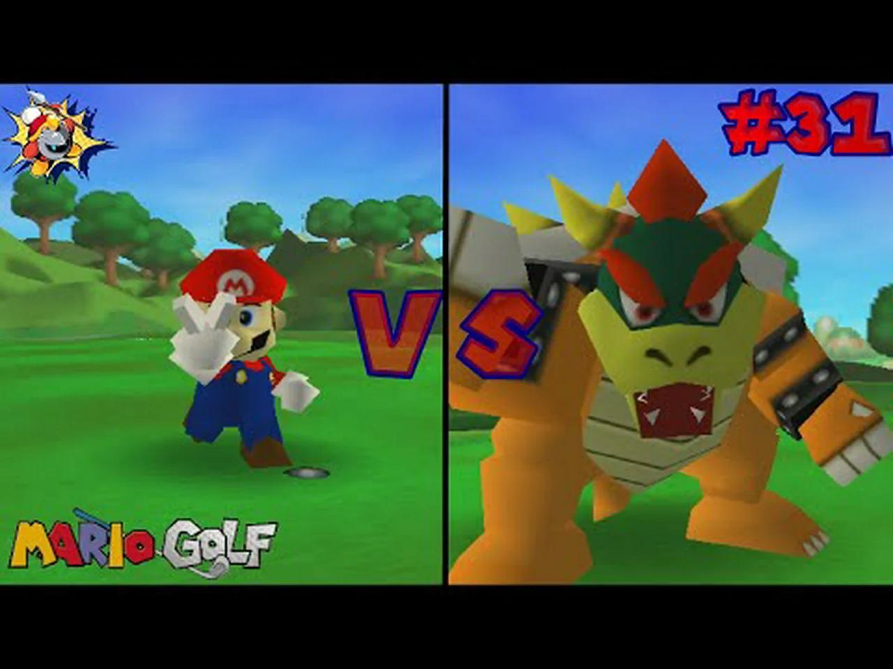 Mario Golf 31 - The Final Battle Begins! (vs. Bowser, Toad Highlands ...