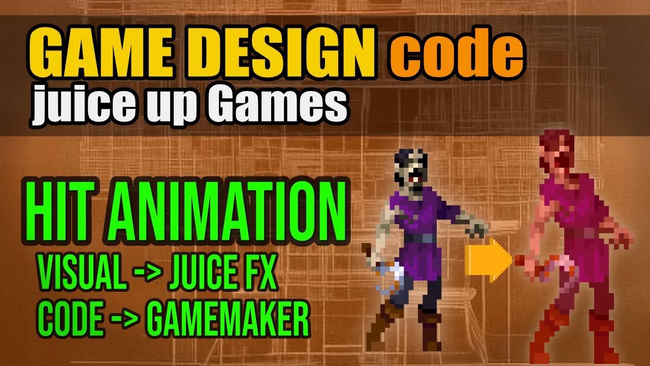 Hit Animation - Juice up any game [GAME DESIGN CODE]
