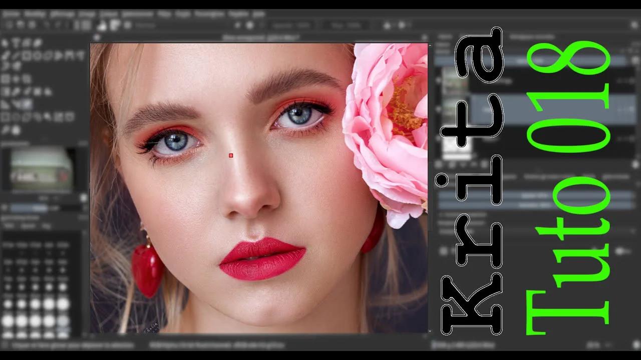 Tuto Krita 018 : fichier de référence vs calque de fichier vs calque de dessin