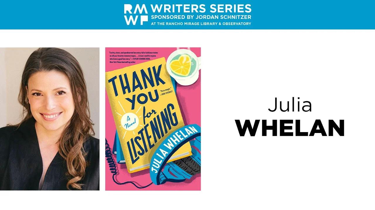 Julia Whelan Thank You For Listening