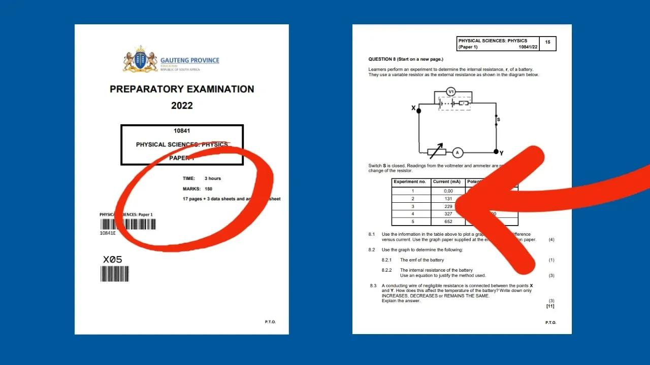 Electric Circuits Grade 12 Physics Question 8 Prelim 2022