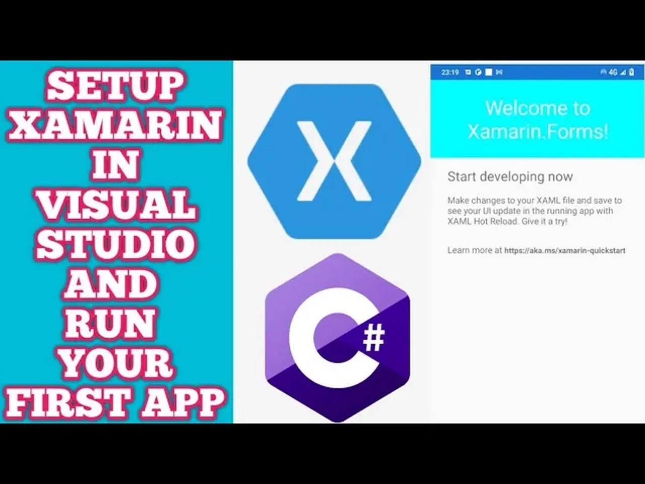 Installing Xamarin in Visual Studio And Running Your First App | Running First App in Xamarin
