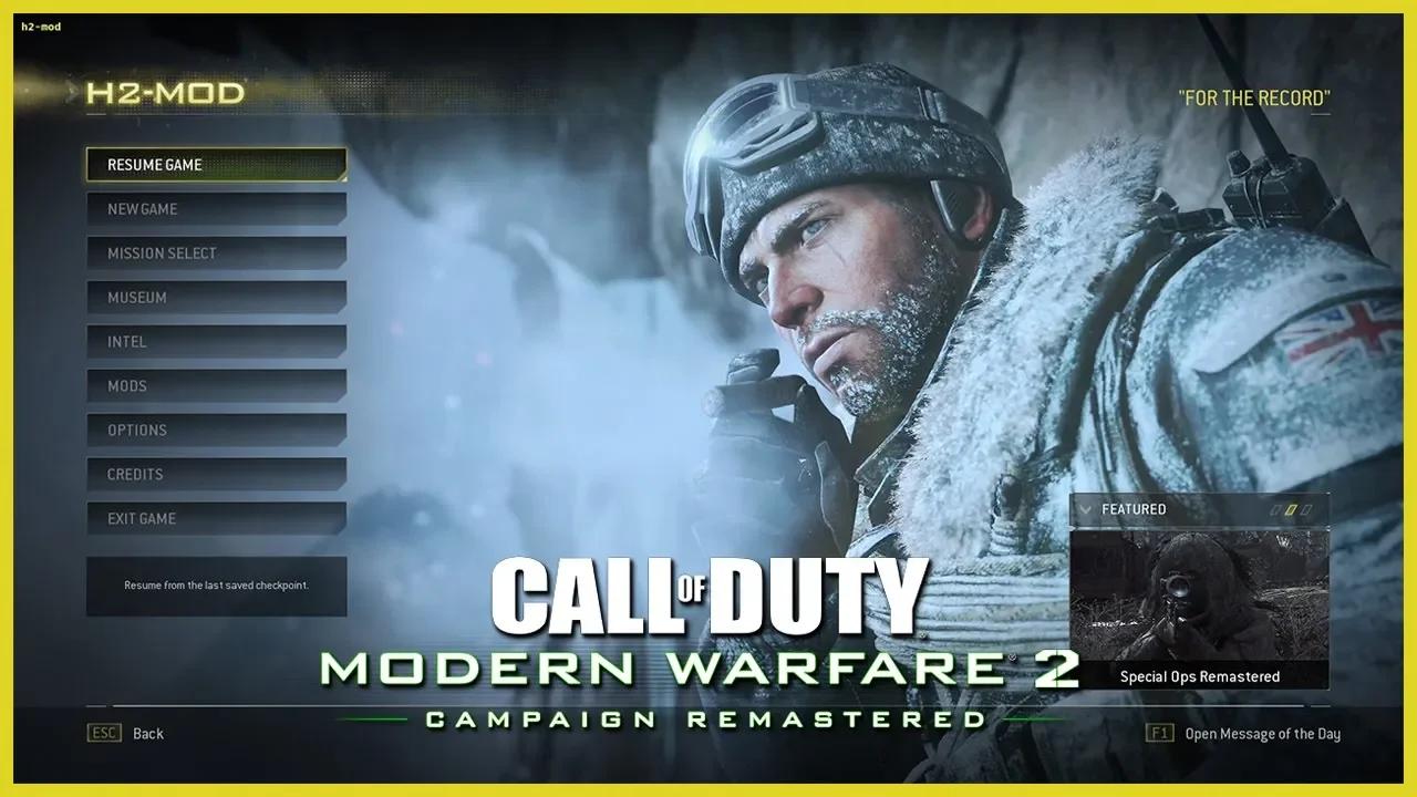 How to Install the Modern Warfare 2 Campaign Remastered Modded Client ...