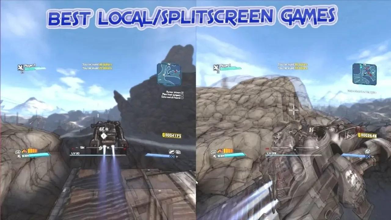 Borderlands Split Screen - Gameplay [Mission Return to Zed]