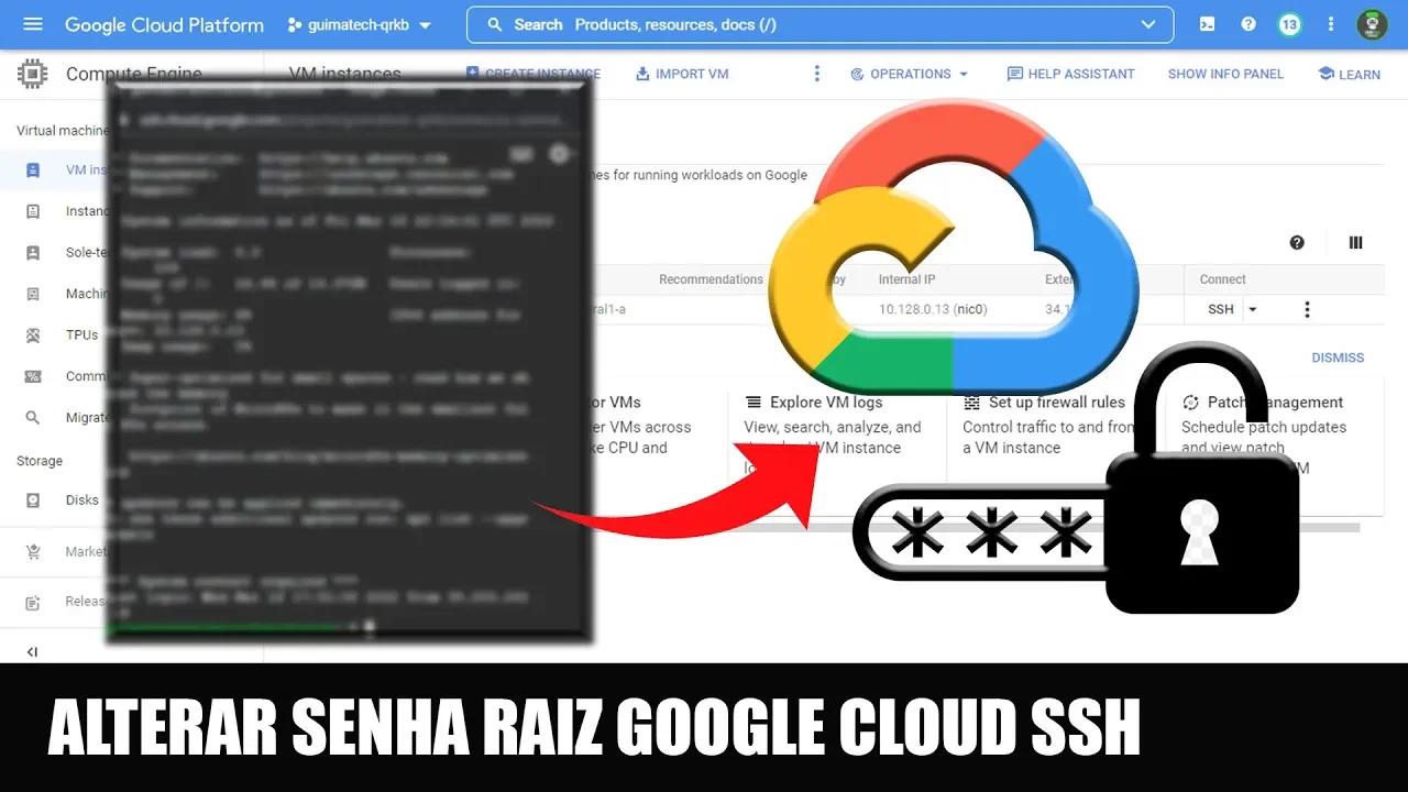 Como HABILITAR e RESETAR Passoword SSH Google Cloud + Putty