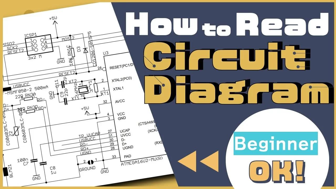[Basic] How to read circuit diagram for beginners