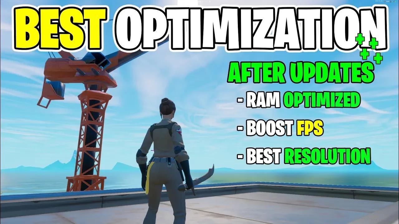 Best Optimization AFTER UPDATES on Fortnite! (Quick & Easy Optimization ...