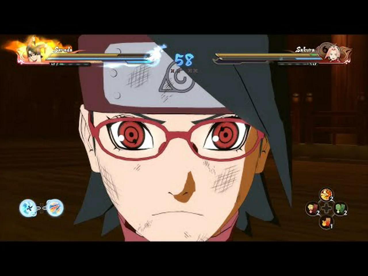 Sarada Uchiha vs Sakura Haruno | Naruto Shippūden: Ultimate Ninja Storm 4