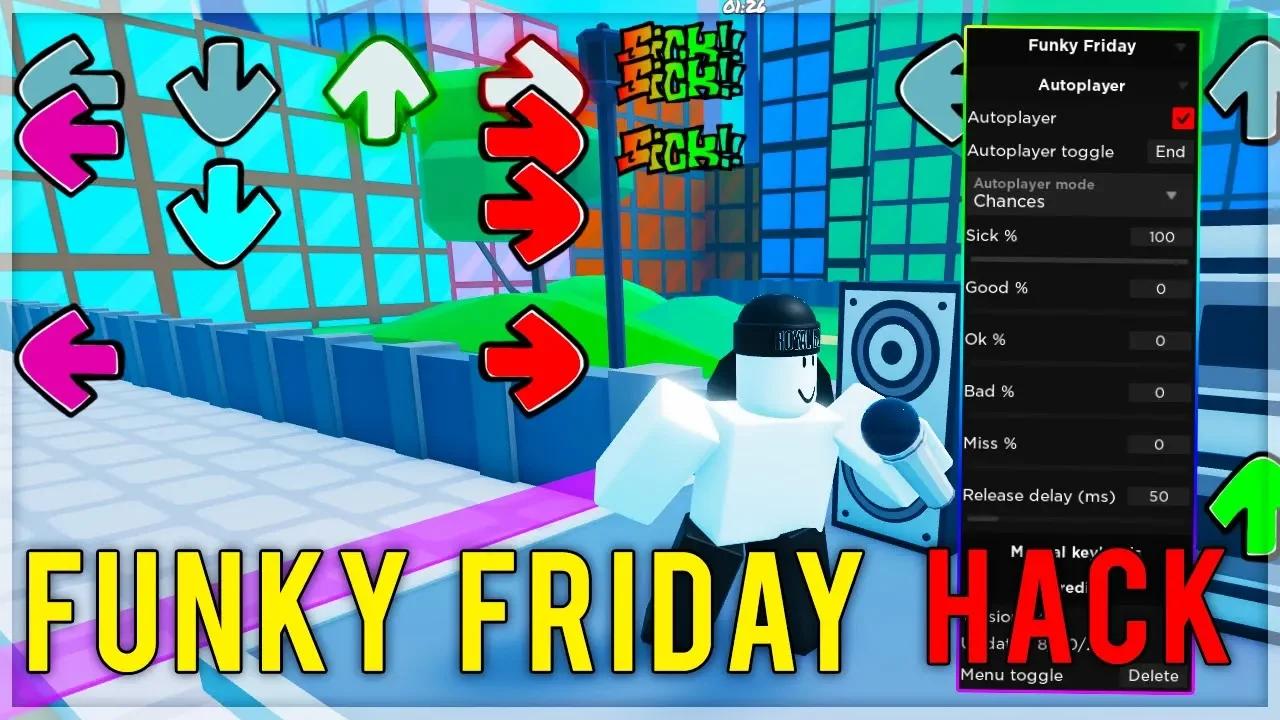 ROBLOX FUNKY FRIDAY HACK UNLIMITED POINTS AUTO FARM SCRIPT GUI WORKING