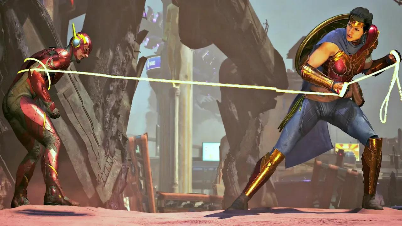 Wonder Woman Vs The Flash Fight Scene - Suicide Squad Kill The Justice ...