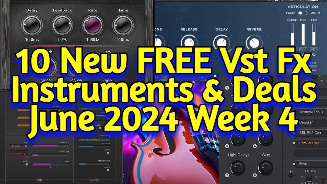 10 Best New FREE VST Plugins, Vst Instruments & Plugin Deals - JUNE ...