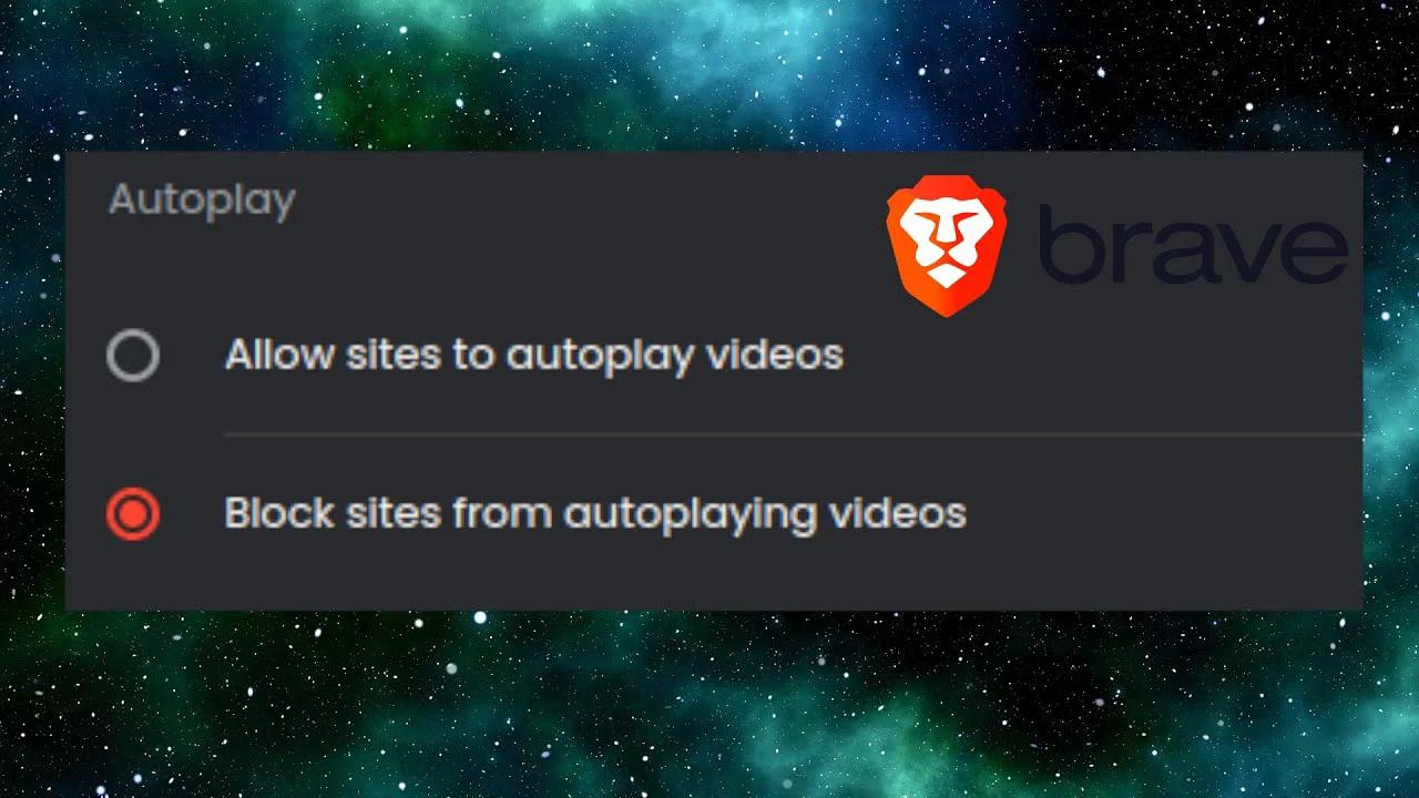 How To Enable Or Disable Autoplay In Brave Browser 2023