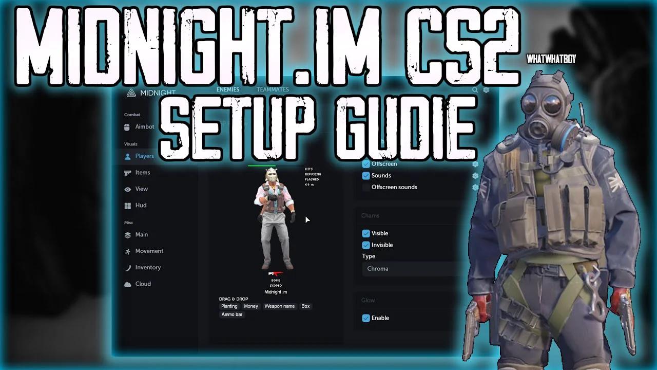 How to Setup Midnight.im for Counter-Strike 2 ($7 cheat)