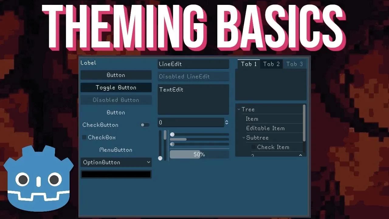 Basic Theme Setup Guide ~ Godot 4 Tutorial for Beginners Basic Theme Setup Guide ~ Godot 4 Tutorial for Beginners