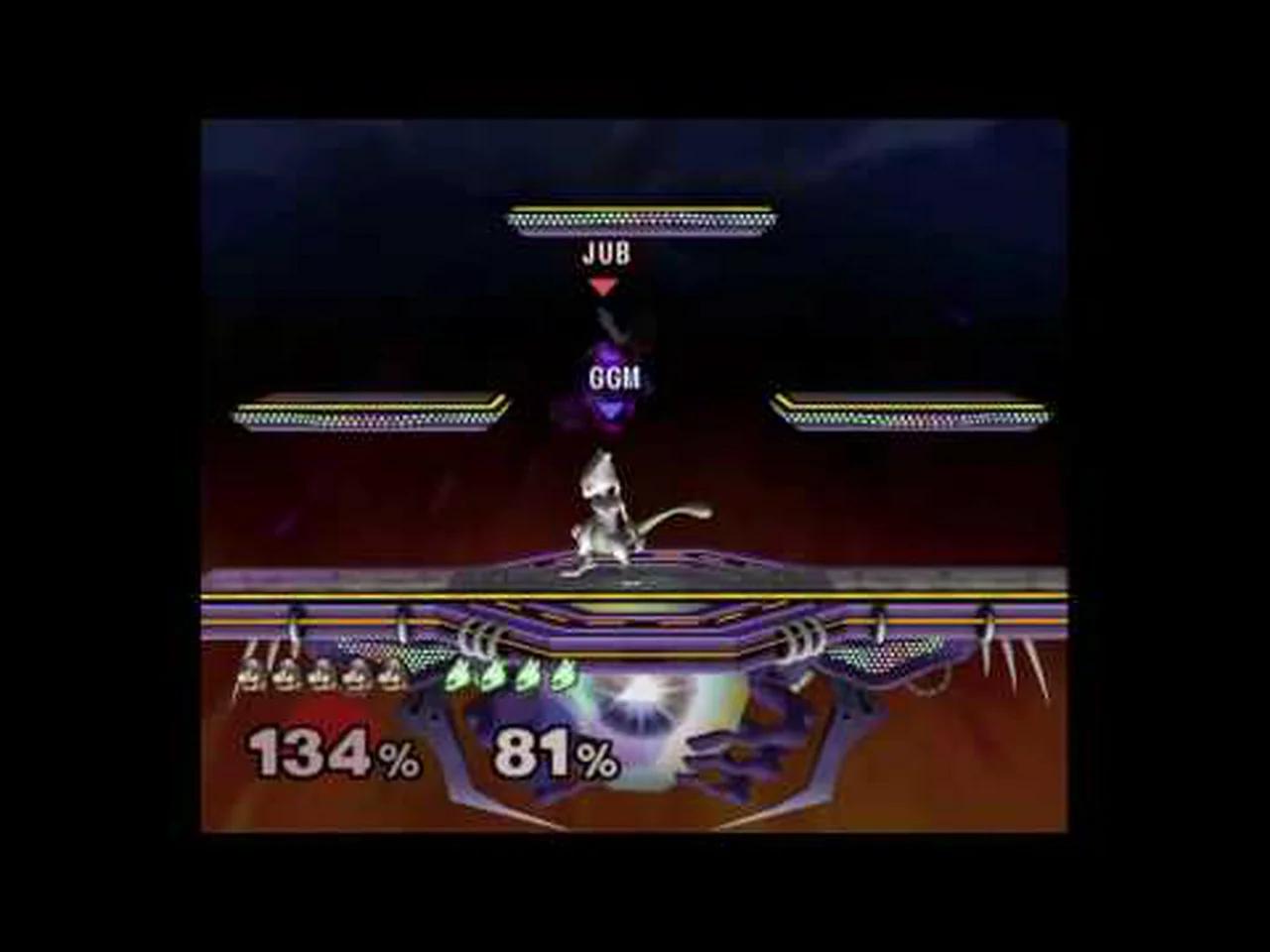 MARIO VS MEWTWO