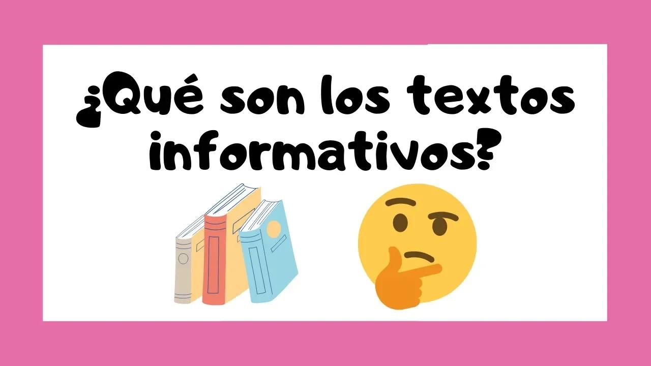 TEXTOS INFORMATIVOS 📝 | Características, estructura y elementos 🤓