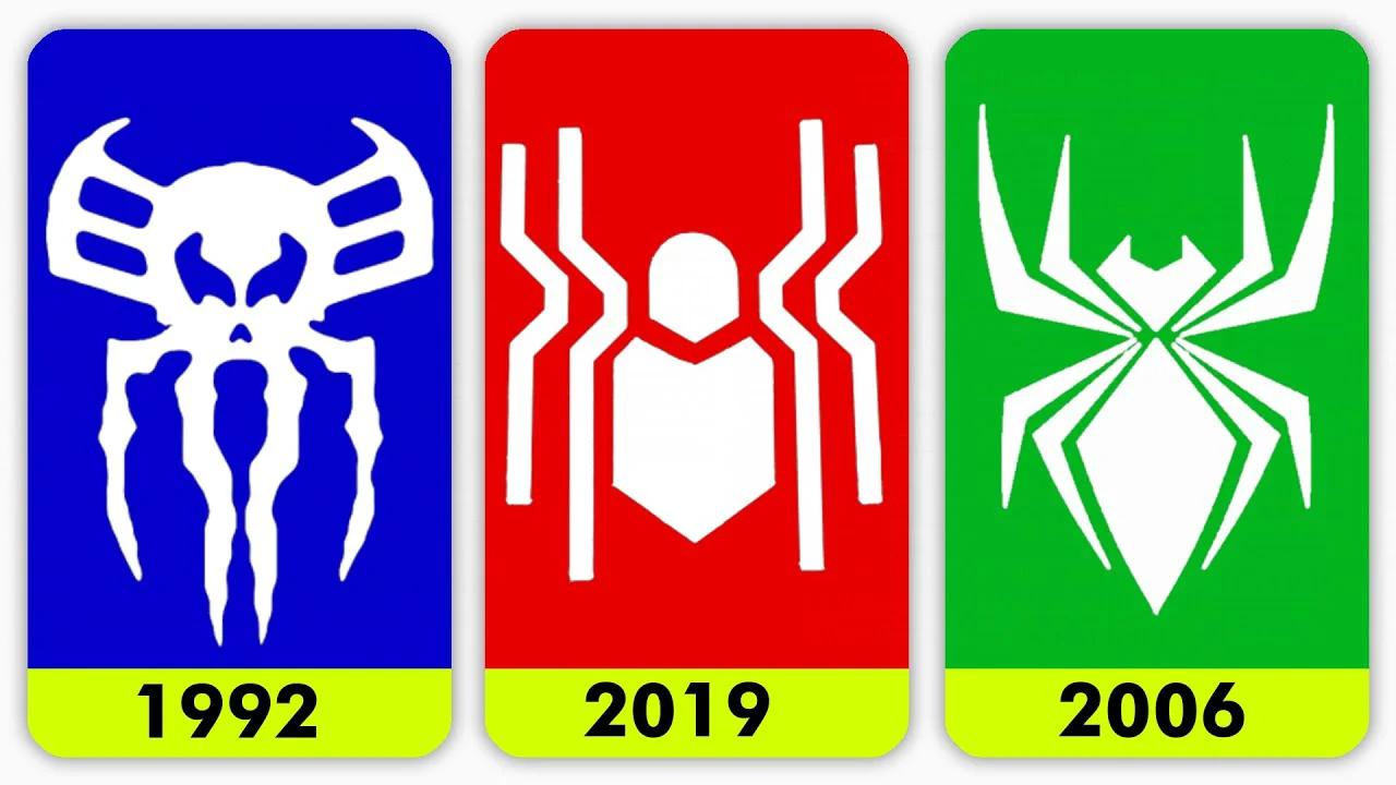 The Amazing Evolution of Spider-Man's Spider Symbol (1962-NOW) | Pop Ranker