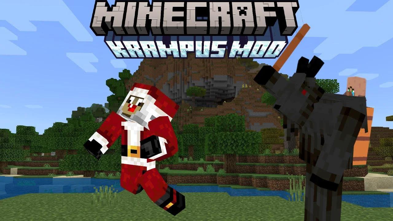 Minecraft | KRAMPUS MOD! | (Christmas Mod for Bedrock)