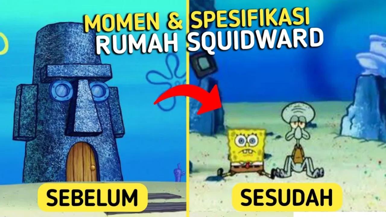 Momen dan Spesifikasi Rumah Moai Squidward Tentacles | #Warga62