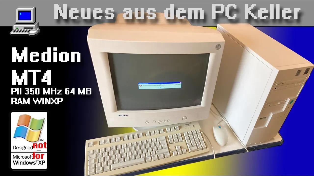 Neues aus dem PC Keller: Medion MT4 mag WinXP nicht..