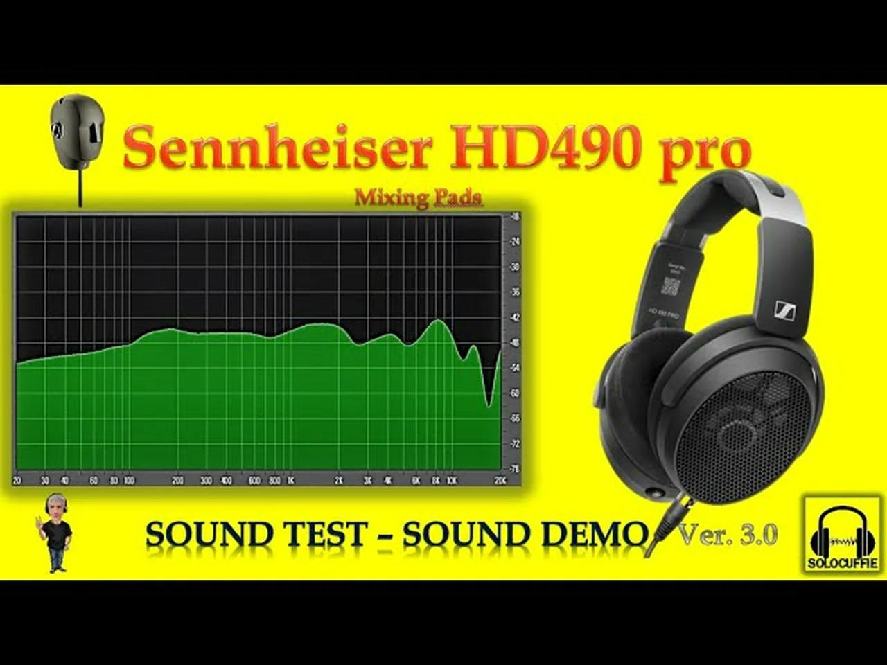 SENNHEISER HD 490 pro Mixing Pads - Review, Recensione, Sound Demo ...