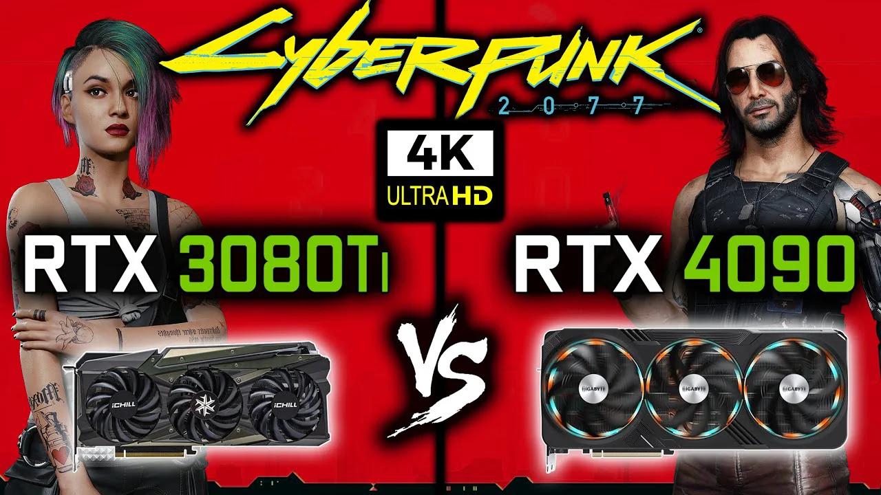 RTX 3080 Ti vs RTX 4090 in Cyberpunk 2077 | CP 2077 | 4K Benchmark