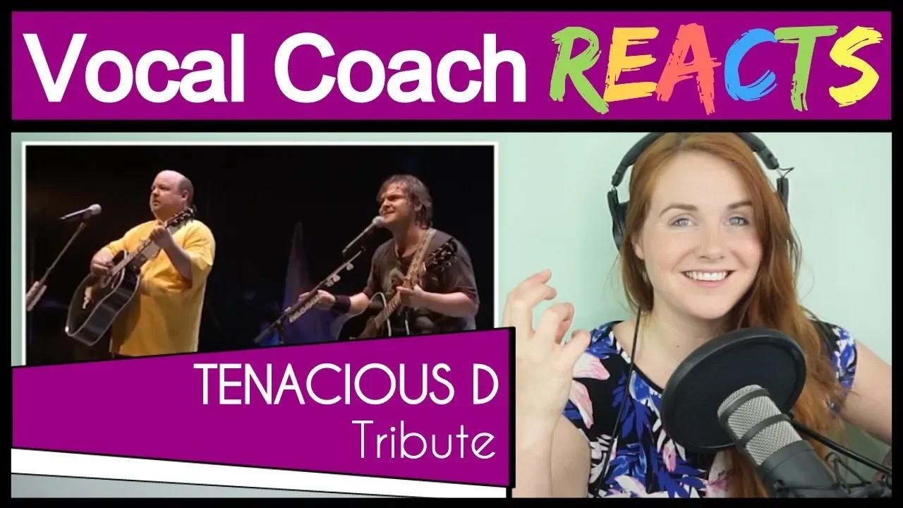 Vocal Coach reacts to Tenacious D - Tribute (Jack Black & Kyle Gass Live)