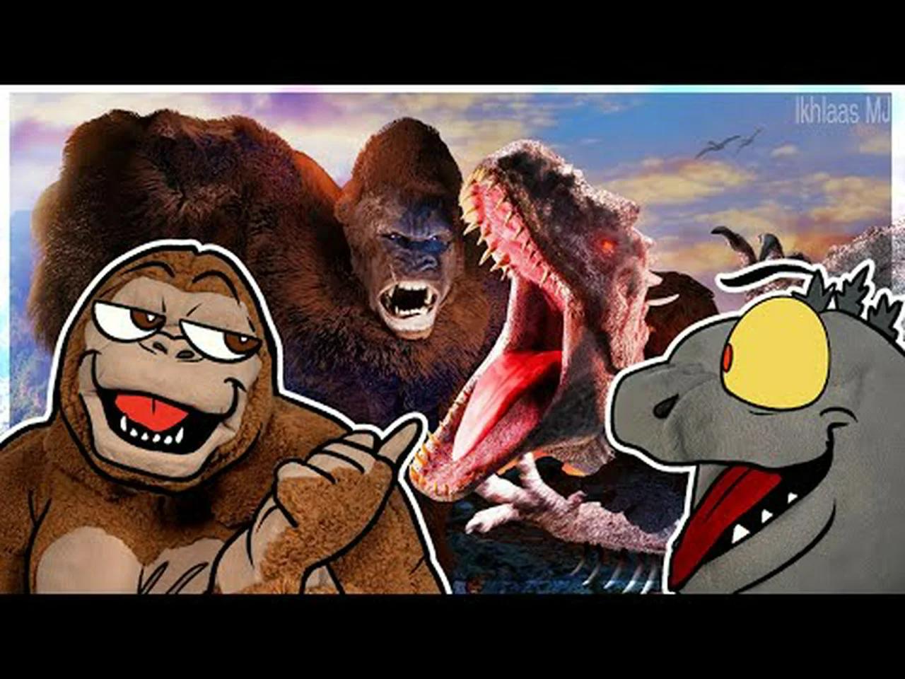 Godzilla Reacts To King Kong Vs Indominus Rex 2022