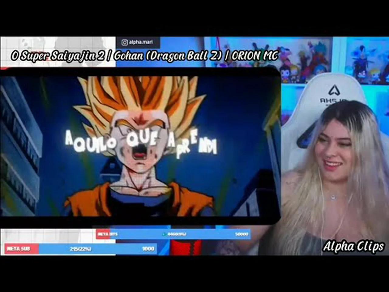 Mariana Alpha - O Super Saiyajin 2 | Gohan (Dragon Ball Z) | ORION MC ( React )