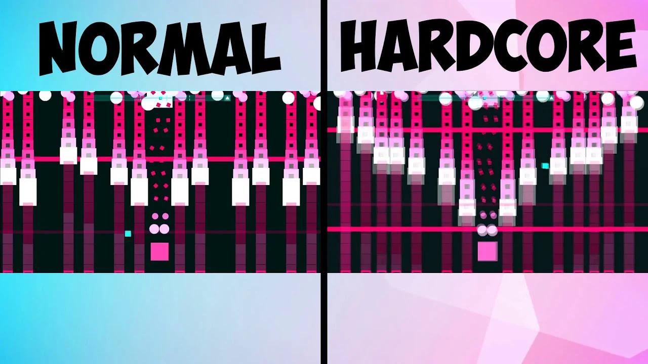 Airborne Robots | Normal VS Hardcore in Just Shapes and Beats: The Lost ...