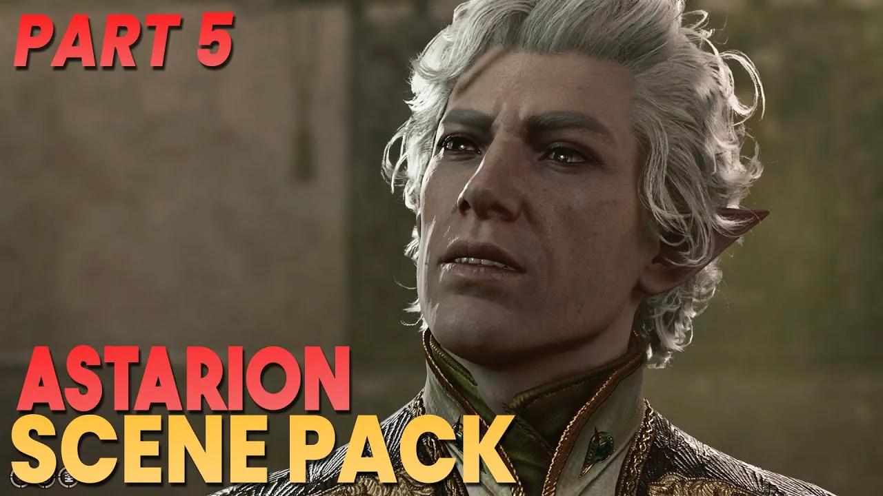 Astarion Scene Pack (PART 5) || Baldur's Gate 3 || 1080p, 60FPS