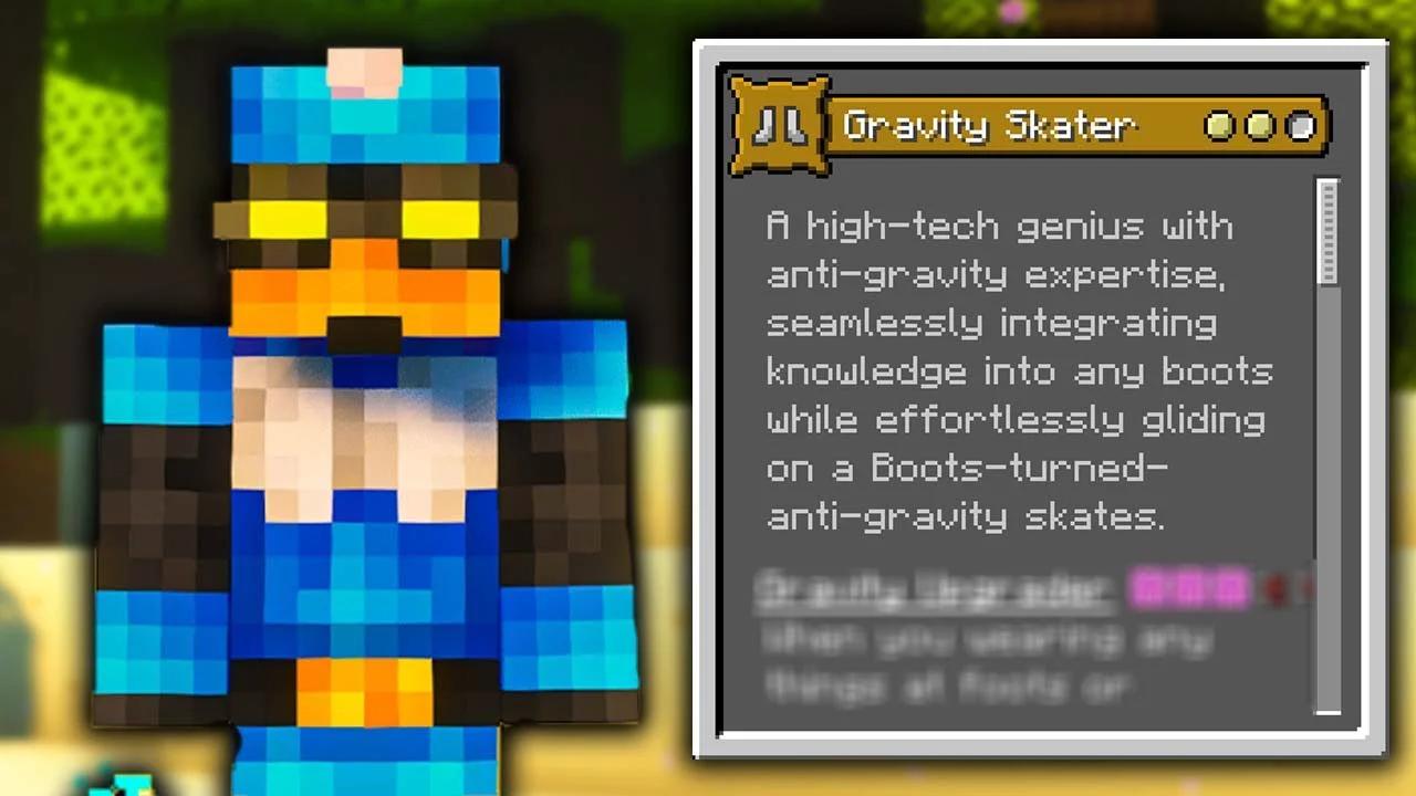 Gravity Skater Origin - Minecraft Origins Mod