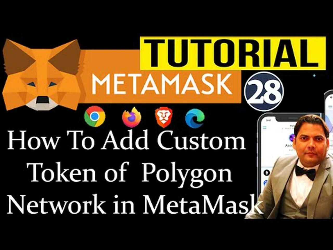 How To Add Custom Token of Polygon Network in MetaMask Wallet | Matic