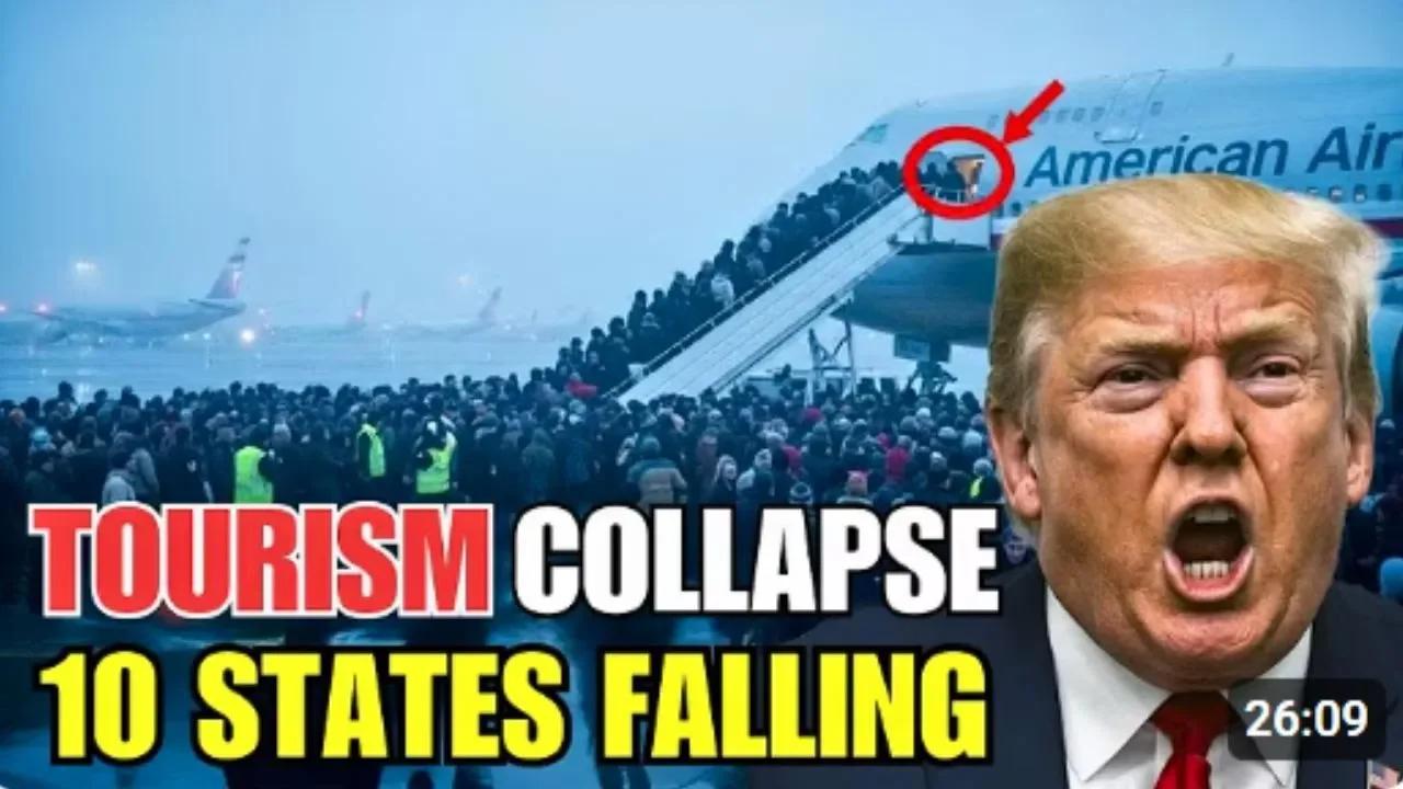The Silent Collapse of U.S. Tourism – 10 States Falling Apart in 2025