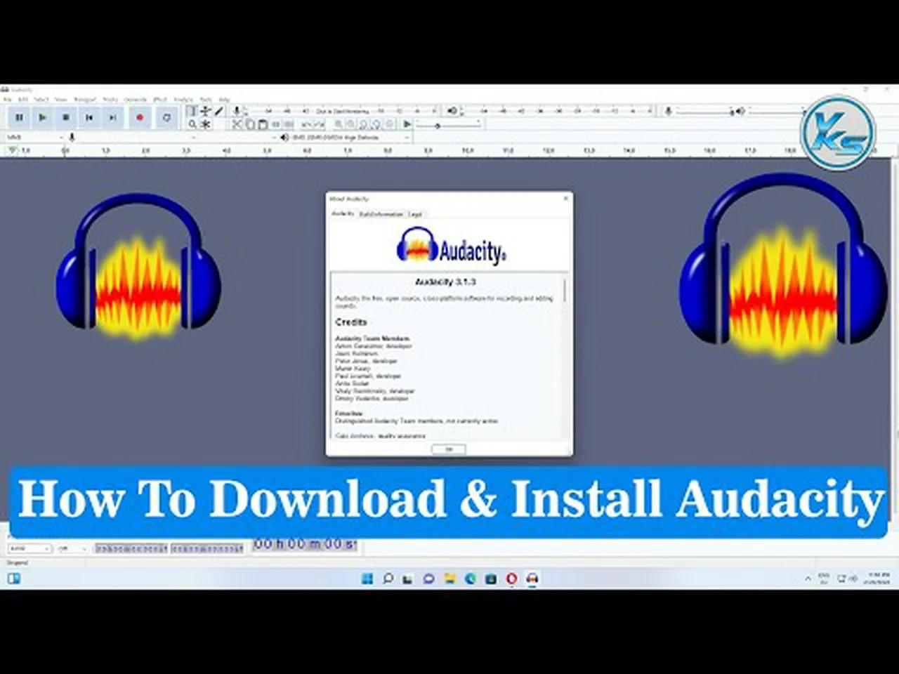 How To Download And Install Audacity 3.1.3 On Windows 11/10/8/7 (2022)