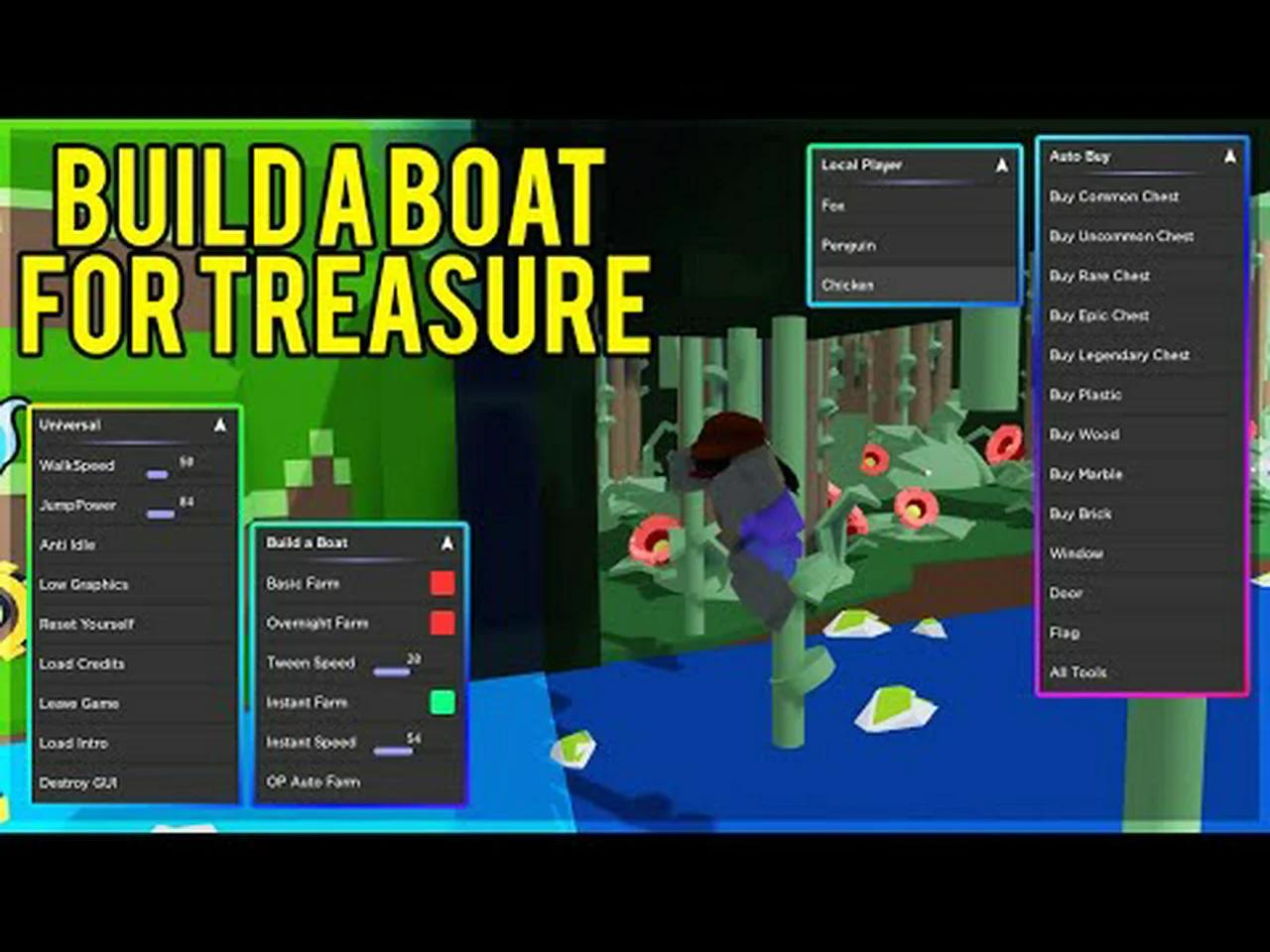 NEW Build A Boat For Treasure HACK SCRIPT | UNLIMITED GOLD AUTO FARM ...